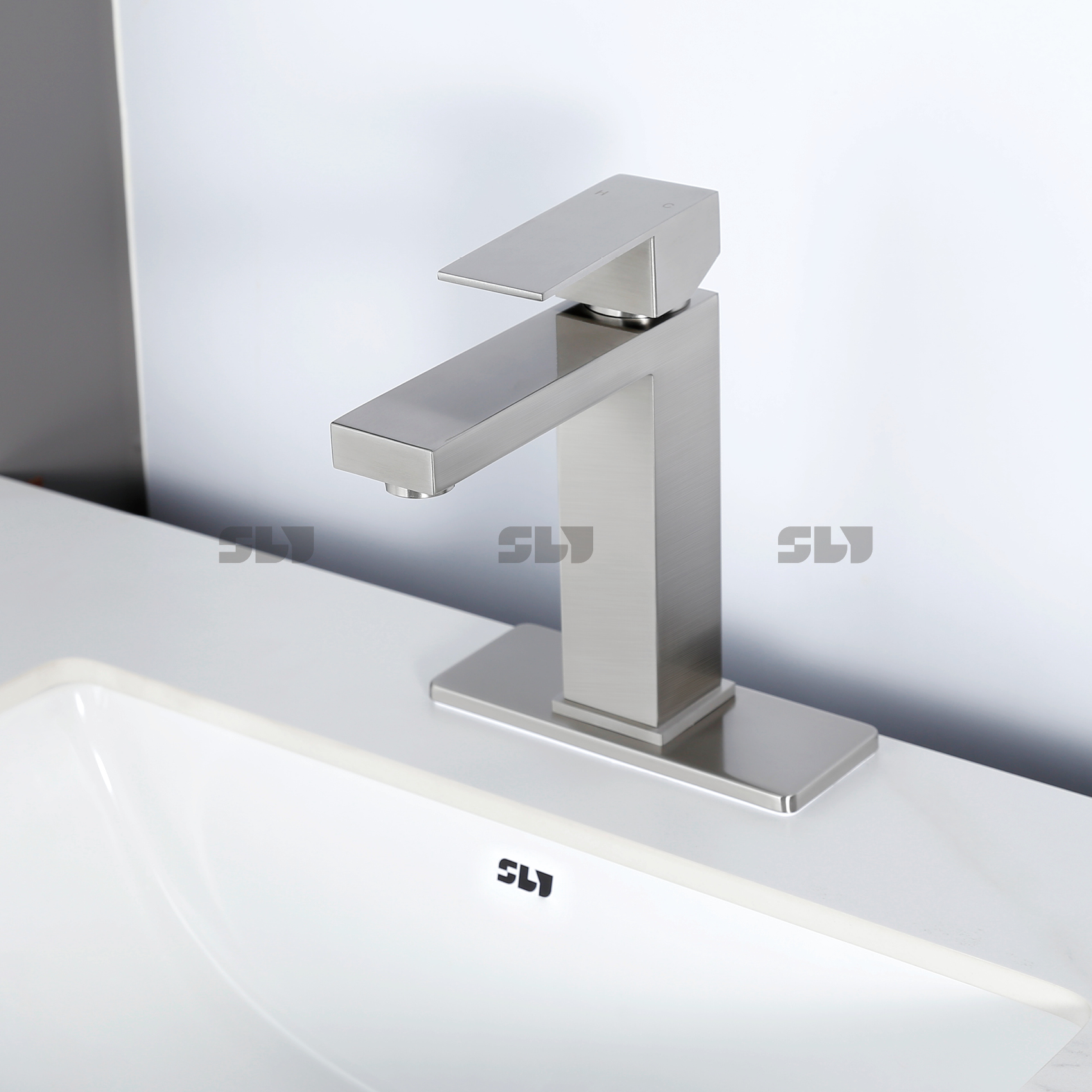 SLY Good Quality Stainless Steel Centerset Single Hole Bathroom Faucets ...