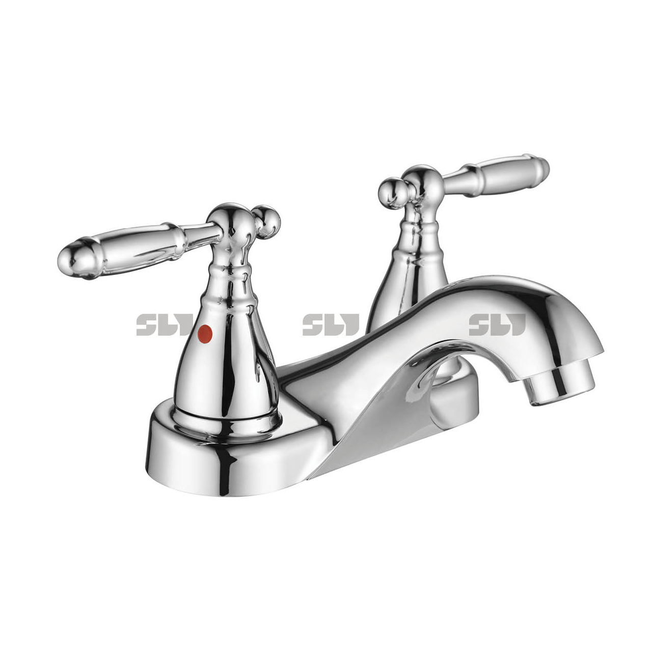 SLY Two Handle Bathroom Faucets Centerset Lavatory Faucet Bathroom ...